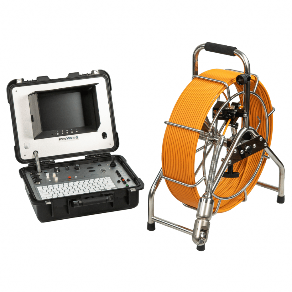 MiniCam Solo Pro+ Push Camera – PipeVision – Self-Leveling Camera Head